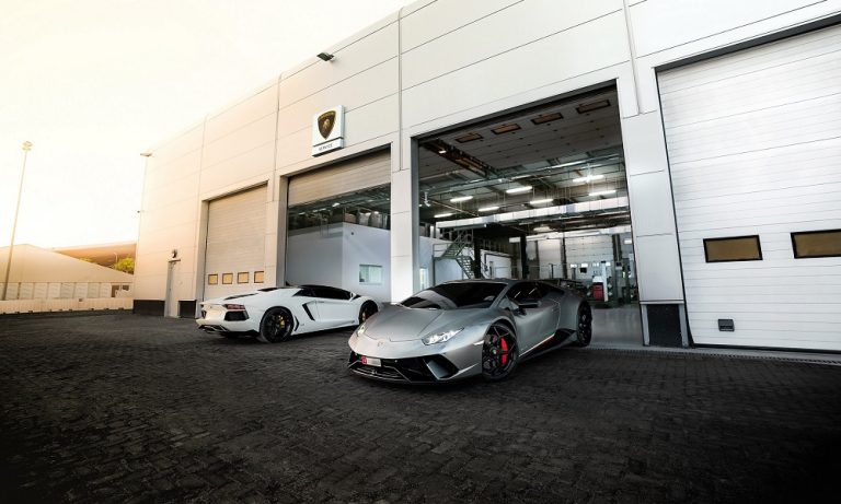 First Lamborghini service centre opens at Yas Marina Circuit | Truck ...