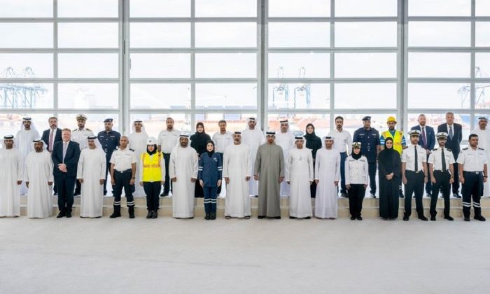 UAE President inaugurates $1.08bn Khalifa Port expansion | Truck and ...