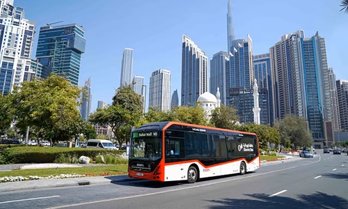 RTA pilots new Volvo Electric Bus on iconic landmark route | Truck and ...
